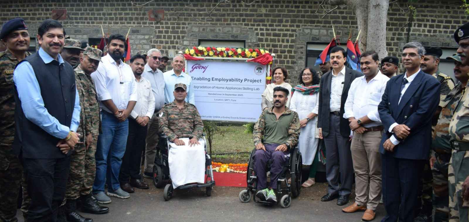 Godrej, QMTI Launch Skill Lab in Pune to Train Specially-Abled Soldiers ...
