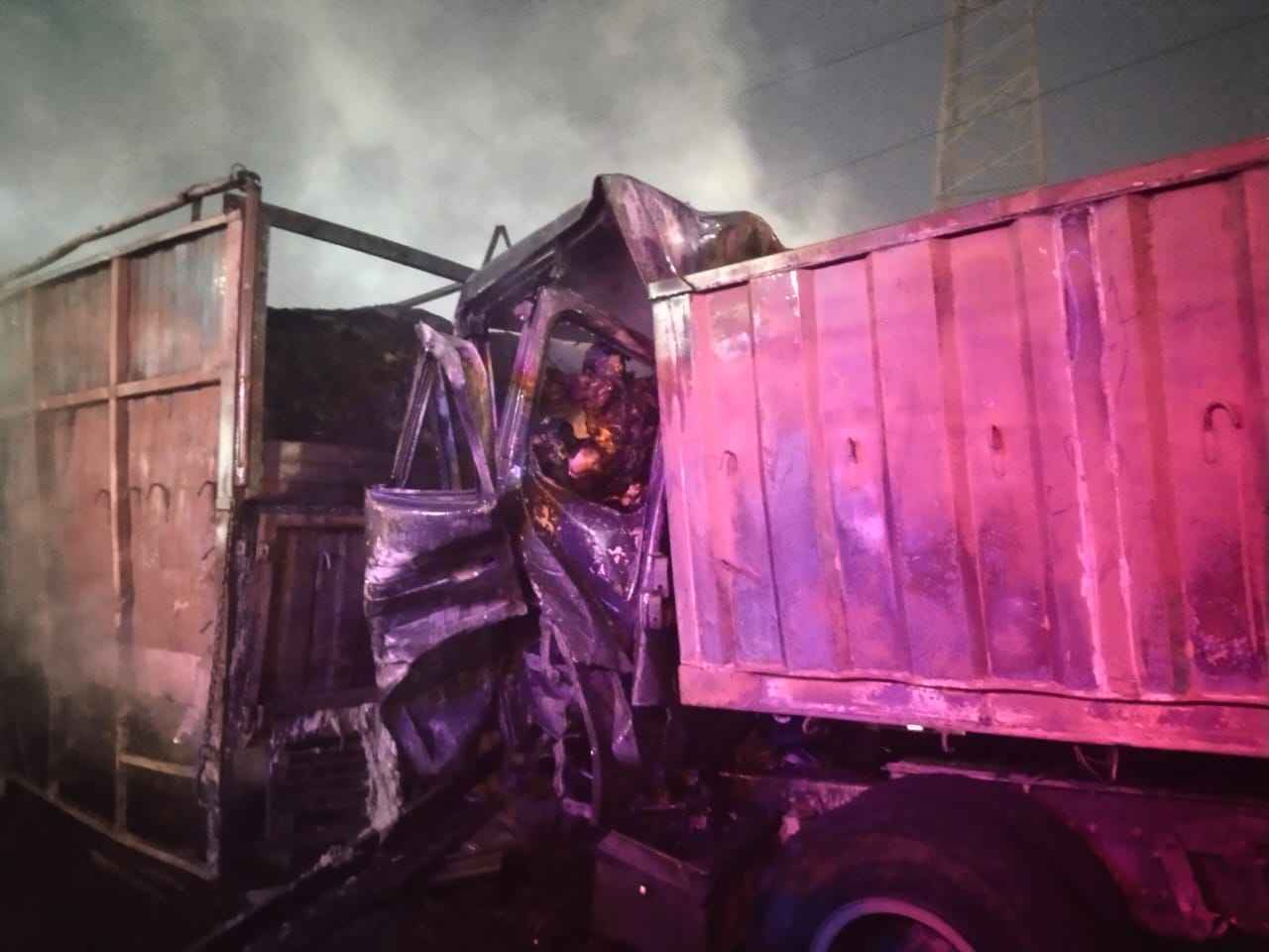 Seven Dead, 15 Injured as Vehicles Catch Fire in Major Accident at ...