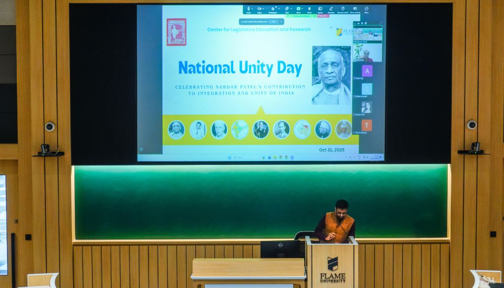 FLAME University marks National Unity Day with the launch of landmark ...