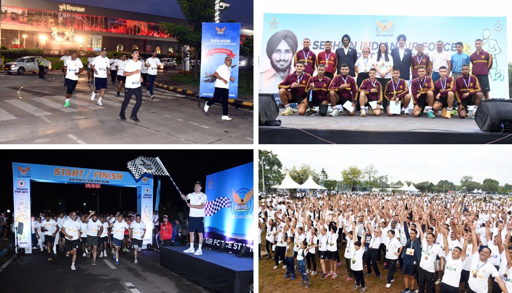 Air Force Station Pune Organises First Sekhon IAF Marathon to Honour ...