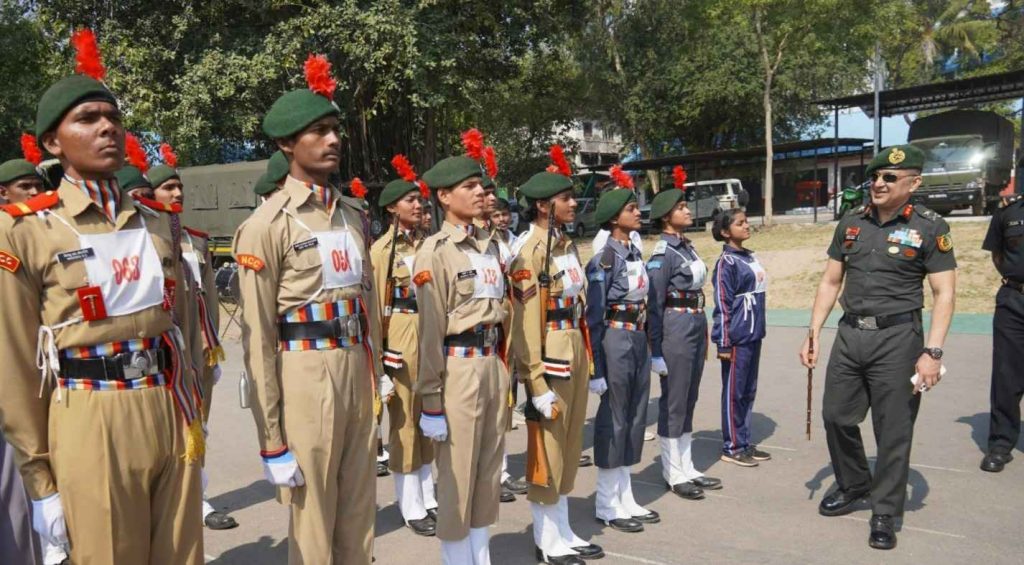 Maj Gen Vivek Tyagi Visits Pune NCC Group Headquarters, Reviews ...