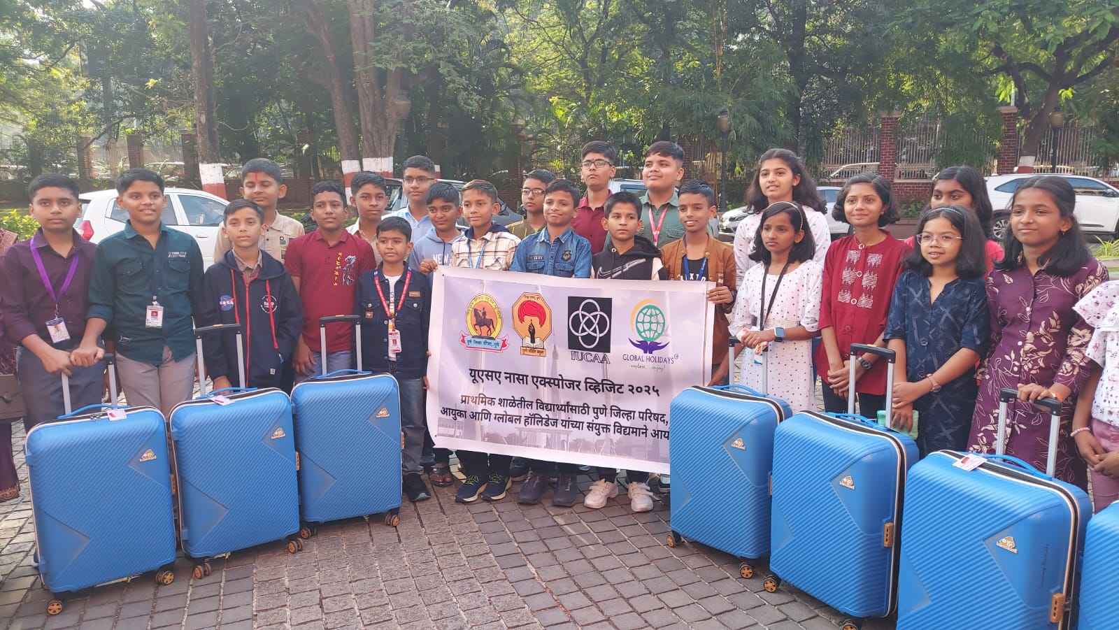 First Time on an Airplane, First Trip Abroad: Rural Pune Kids Leave for ...