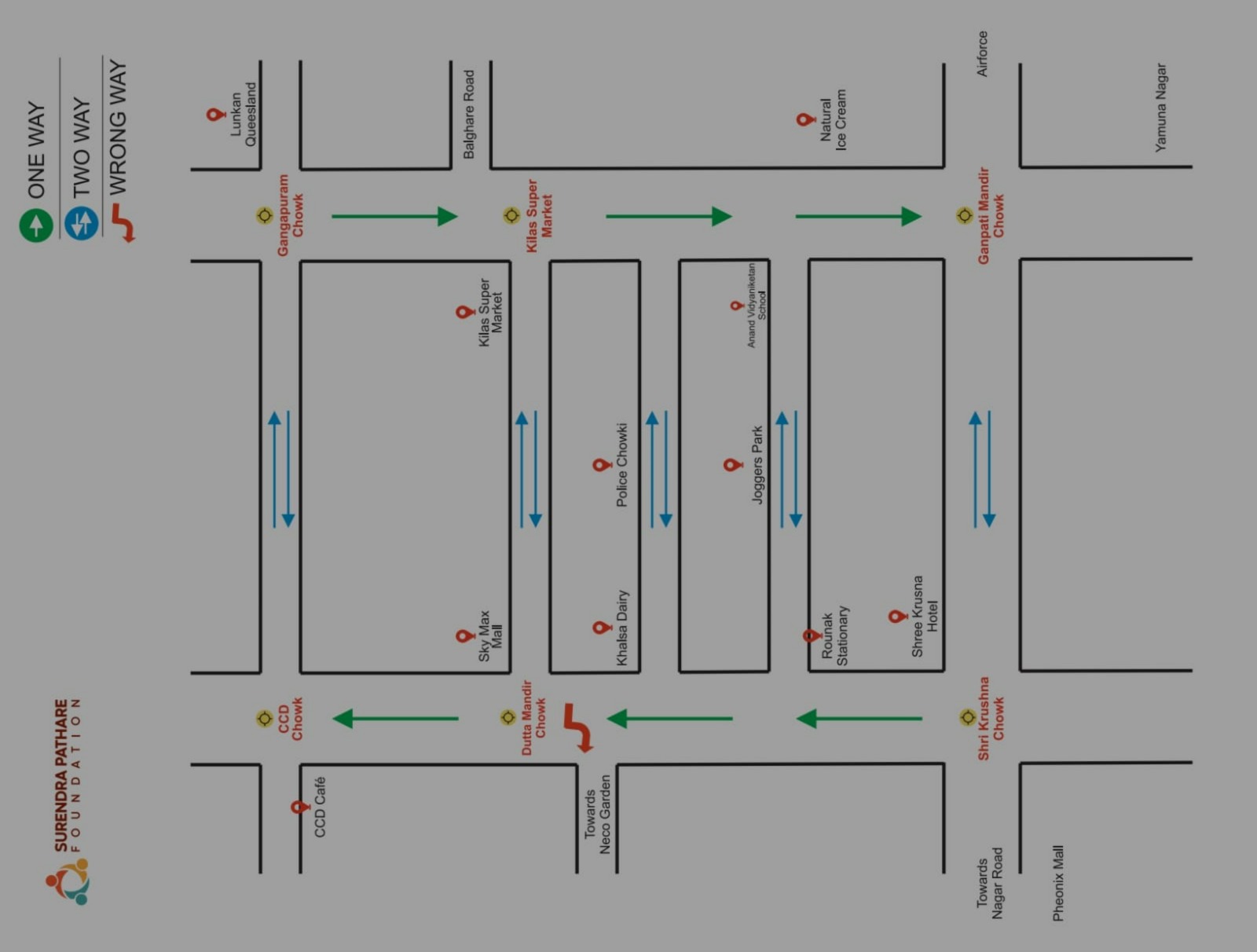 Pune: Two Key Roads in Viman Nagar Set to Go One-Way from Monday ...