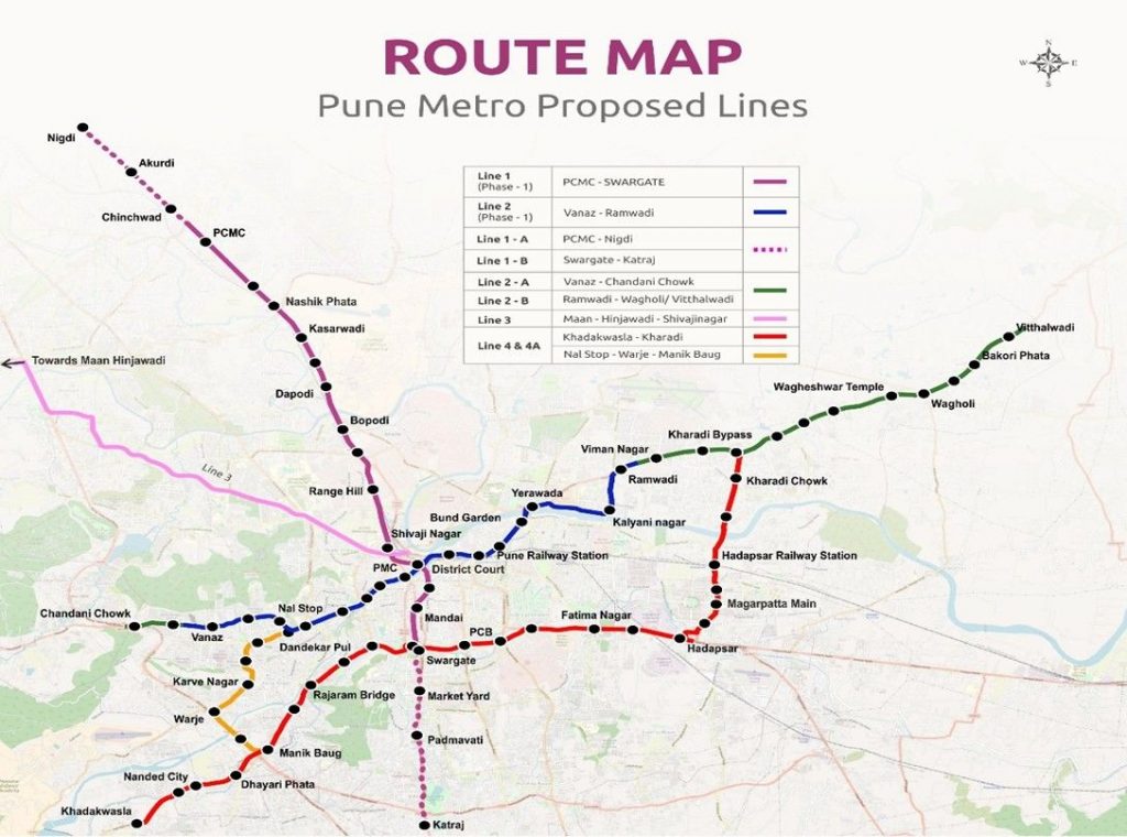 Union Cabinet Approves Pune Metro Phase-2: Line 4 and 4A to Boost City ...