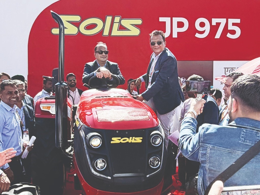 Solis showcases advanced and most powerful tractors at Kisan Pune 2025 including JP 975 on next ...