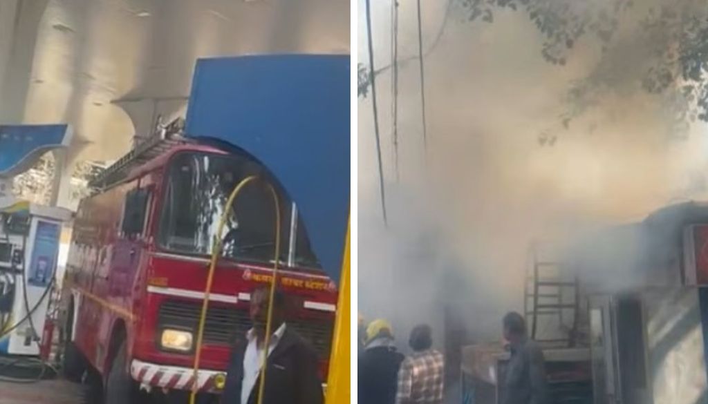 Pune: Major Fire Breaks Out at Vehicle Repair Garage Near Petrol Pump ...