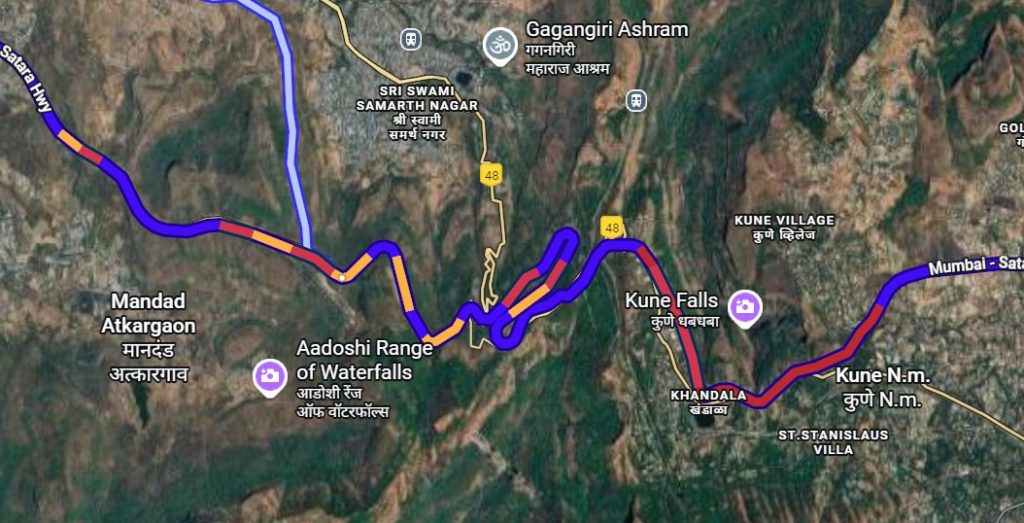 Mumbai–Pune Expressway Hit By Massive Traffic Jam Near Lonavala ...