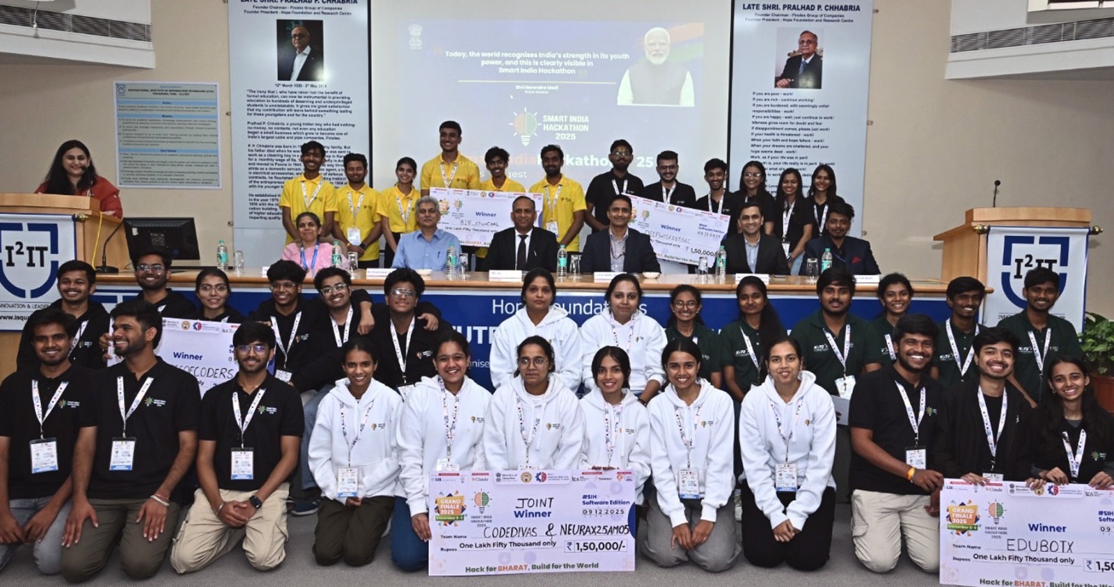 Smart India Hackathon 2025 Concludes at I²IT Pune; Experts Urge Students to Build User-Centric ...