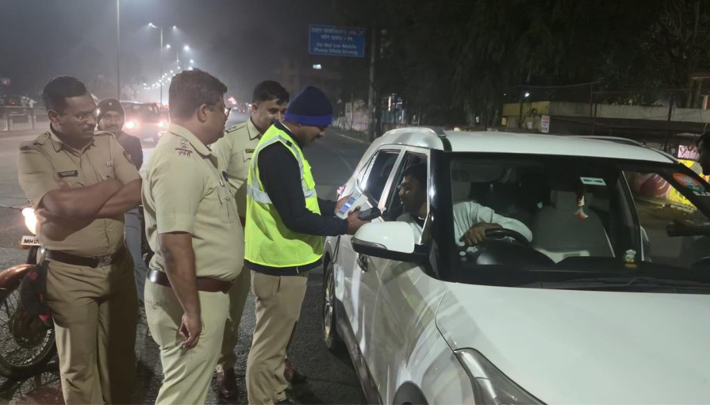 Drunk Driving in Pune: 232 Motorists Booked, 121 Bikes Seized for ...