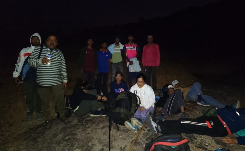 Maharashtra Hills Rescue: 12 Trekkers Found and Escorted to Safety ...