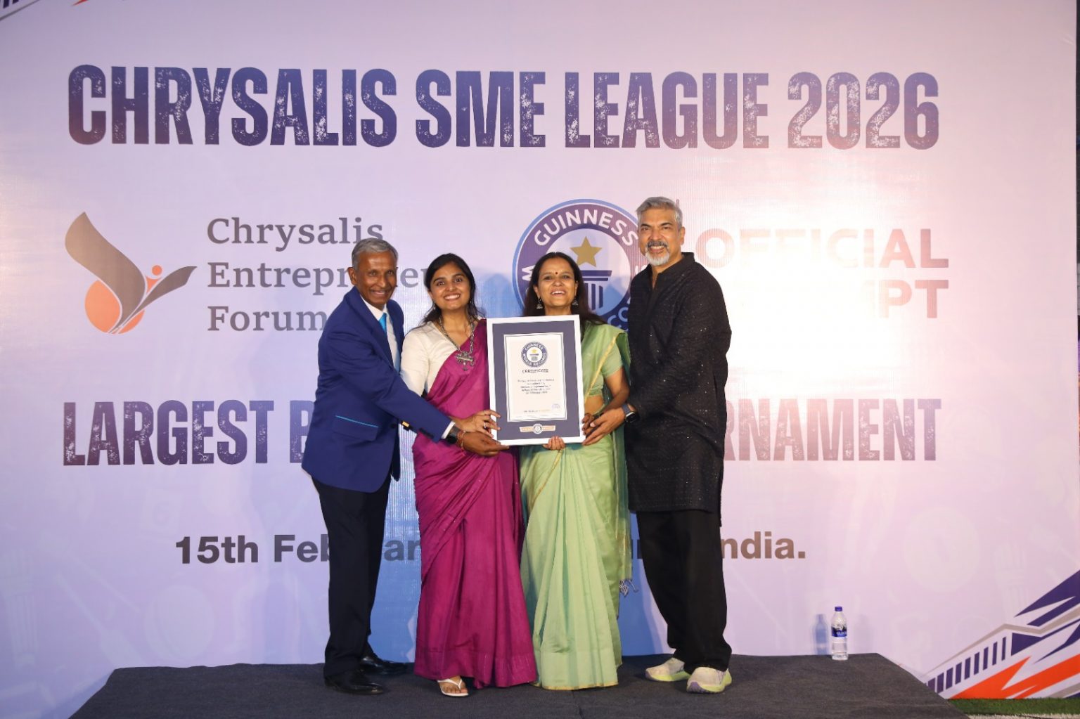 Chrysalis Entrepreneur Forum Creates History with Guinness World Record ...