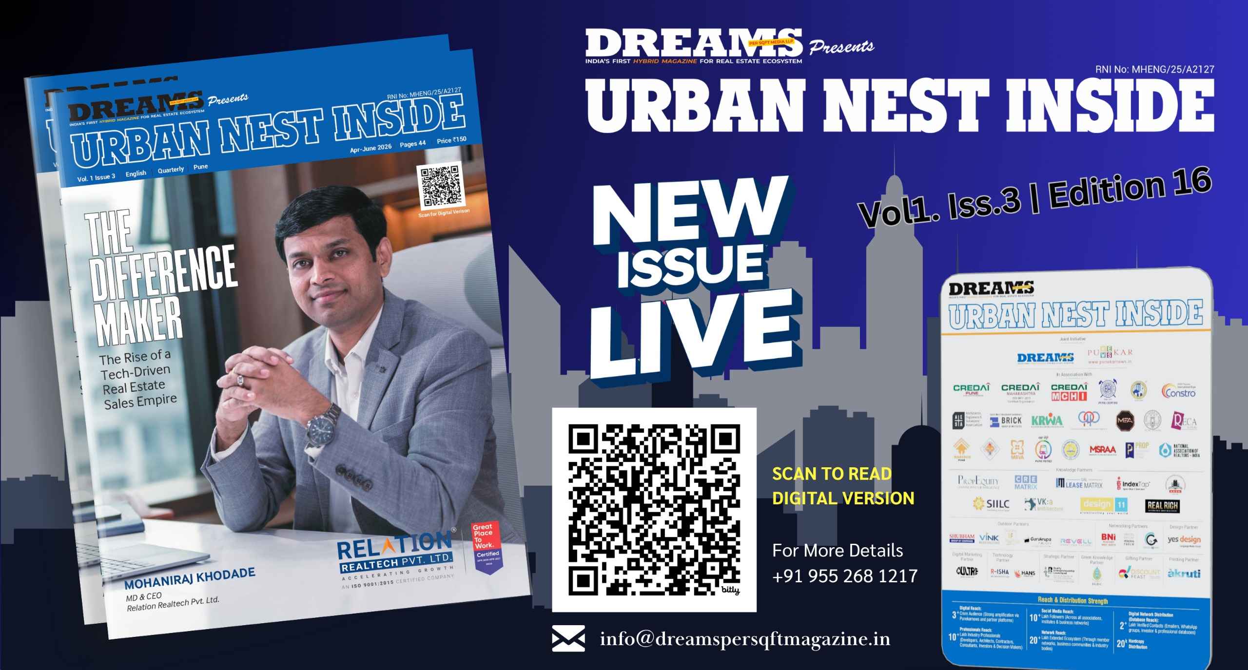 Urban Nest Inside Launches Apr–June 2026 Issue Highlighting Pune’s Real ...