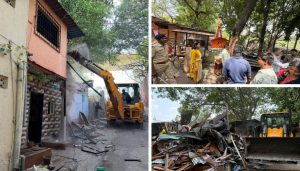 Pune: PMC Demolishes Slum Structures in Yerwada for River Rejuvenation ...