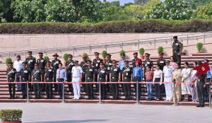 100th NDA Course Officers Mark Silver Jubilee with Wreath Laying ...