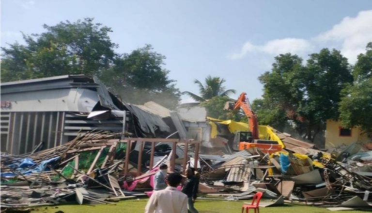 Pune: PCMC Razes 12,000 Sq Ft of Illegal Structures at Akurdi's Hotel ...
